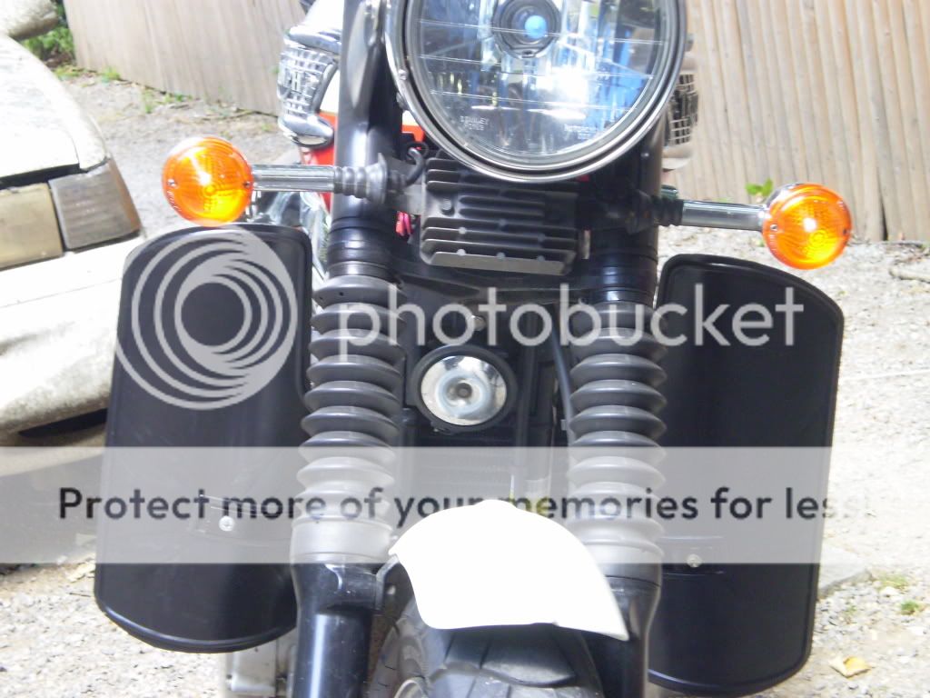 ural leg protectors on scrambler | Triumph Rat Motorcycle Forums